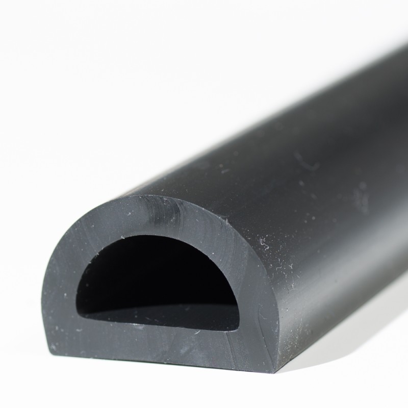 D-Fender PVC50 Sort Fenderliste | Fenderlister til din båd